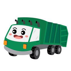 Dustcart Garbage Truck Vector Images (81)