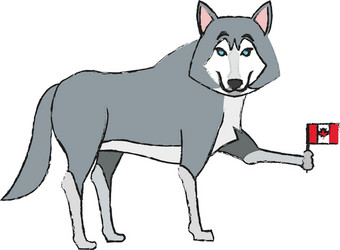 Cartoon Wolf Timber Vector Images (61)