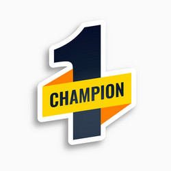 Champion Sticker Vector Images (over 12,000)