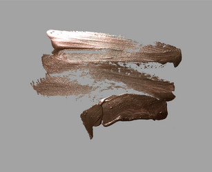 Gold stroke Royalty Free Vector Image - VectorStock