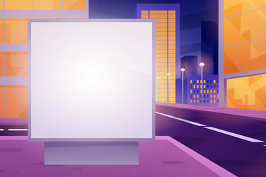 Gradient digital signage Royalty Free Vector Image