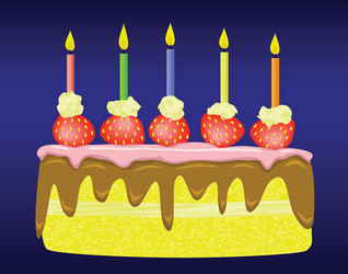 5th Birthday Cake Vector Images (over 550)