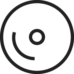 Game disk Royalty Free Vector Image - VectorStock