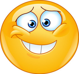 Oops Face Emoticon