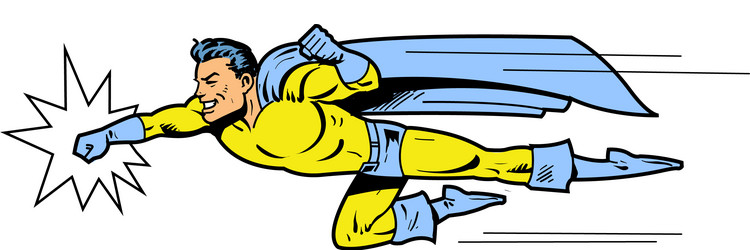 Cartoon Punching People