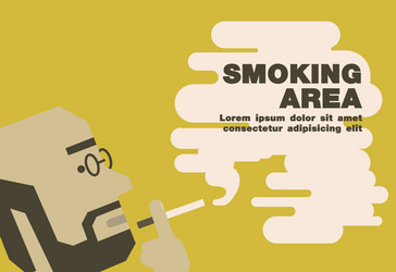 Smoking Area Poster Vector Images (over 200)