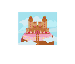 Castle Candy Land Vector Images (over 190)