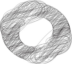 Colorful font letter o Royalty Free Vector Image