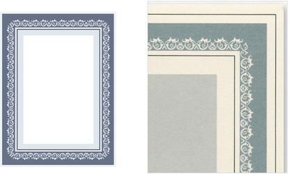 Complex border elements Royalty Free Vector Image