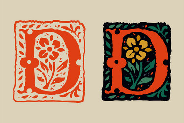 Gothic D Vector Images (88)