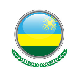 Rwanda Flag Button Vector Images (over 130)
