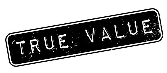 True value rubber stamp Royalty Free Vector Image