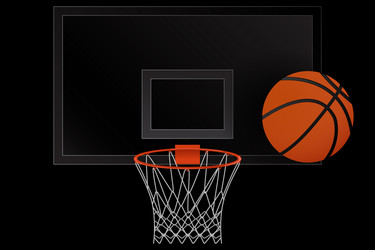 Abstract basketball hoop basket from Royalty Free Vector
