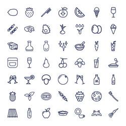 Fresh icons Royalty Free Vector Image - VectorStock