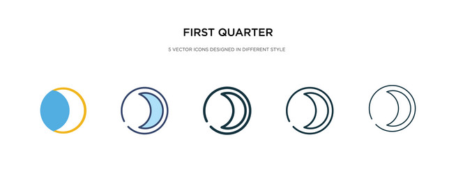First Quarter Vector Images (over 180)