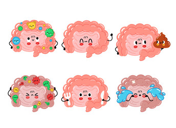 Colon Cartoon Funny Vector Images (over 210)