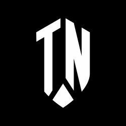 Mu logo monogram with emblem shield style design Vector Image