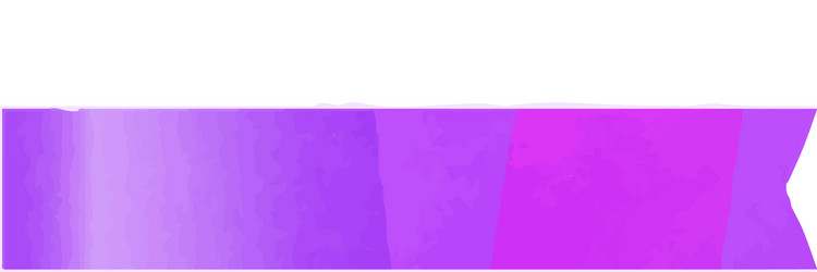 Purple watercolor-like title ribbon Royalty Free Vector