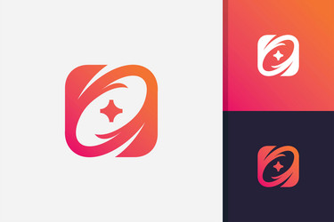 Star space logo Royalty Free Vector Image - VectorStock