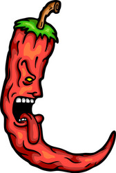 Chilli Angry Vector Images (96)