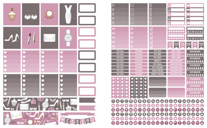 Pink Plan Paper Vector Images (over 1,300)