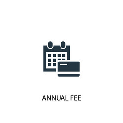 Calendar money payment recurring icon or annual Vector Image