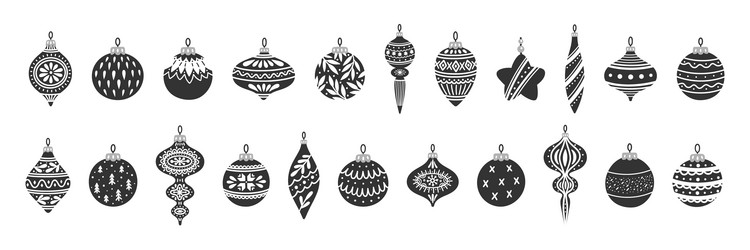 Colorful baubles for christmas tree Royalty Free Vector Colorful baubles for christmas tree Royalty Free Vector