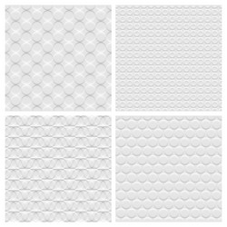 Seamless abstract geometric patterns set Vector Image
