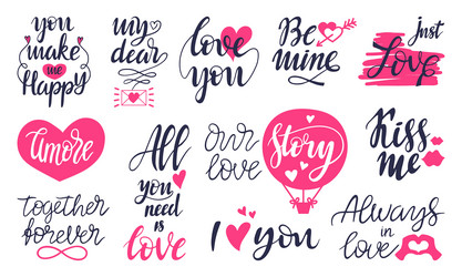 Love Quotes Calligraphy Vector Images (over 40,000)