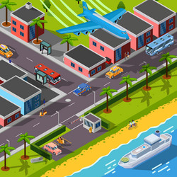 Bus Stop Top View Vector Images (47)