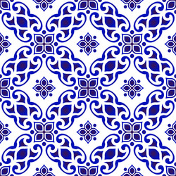 Malaysian Batik Pattern Vector Images (81)