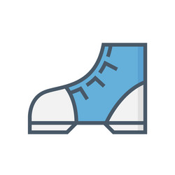 Ankle boot icon Royalty Free Vector Image - VectorStock