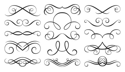 Scroll Line Clipart