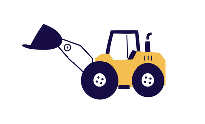 Digger Cartoon Building Vector Images (over 1,300)