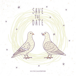 Two Doves Vector Images (over 1,000)