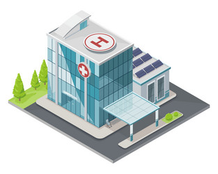 Hospital Building Vector Png