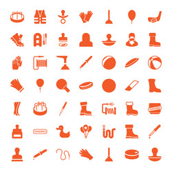 Rubber icons Royalty Free Vector Image - VectorStock