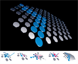 Abstract graph background Royalty Free Vector Image