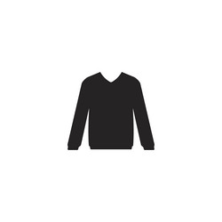 Long sleeve shirt icon Royalty Free Vector Image