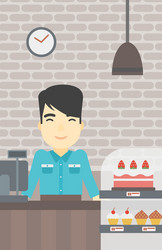 Man Behind Counter Vector Images (over 120)