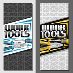 Logo for hardware tools Royalty Free Vector Image
