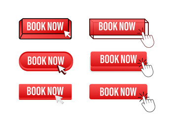 Upgrade button with pointer clicking upgrade web Vector Image