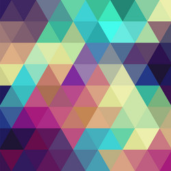 Pattern geometric background with triangles Vector Image