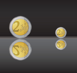 2 Euro Coin Vector Images (over 460)