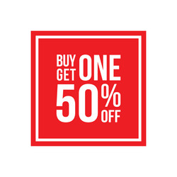Buy One Get Half Off Vector Images (57)