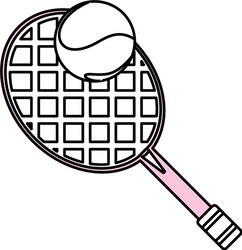 Racket Tennis Pink Vector Images (over 180)