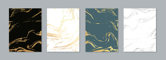 Gold marble pattern background marble Royalty Free Vector