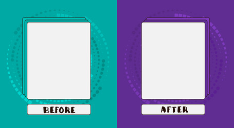 Before and After Frame Vector Images (over 150)
