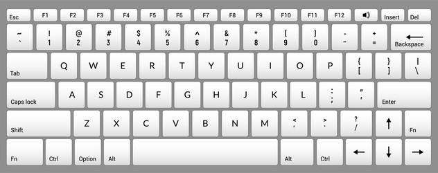 Shift Key Keyboard Vector Images Over 300