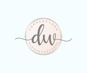 Dw Monogram Vector Images (over 1,400)